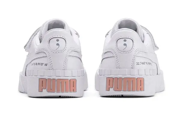 PUMA Cali Sneakers With Hook-and-loop Fastening - White
