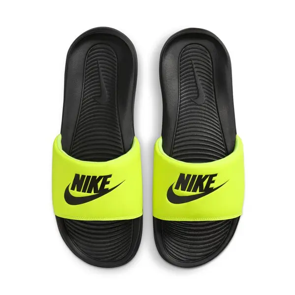 Nike Victori One Slides - Yellow/black