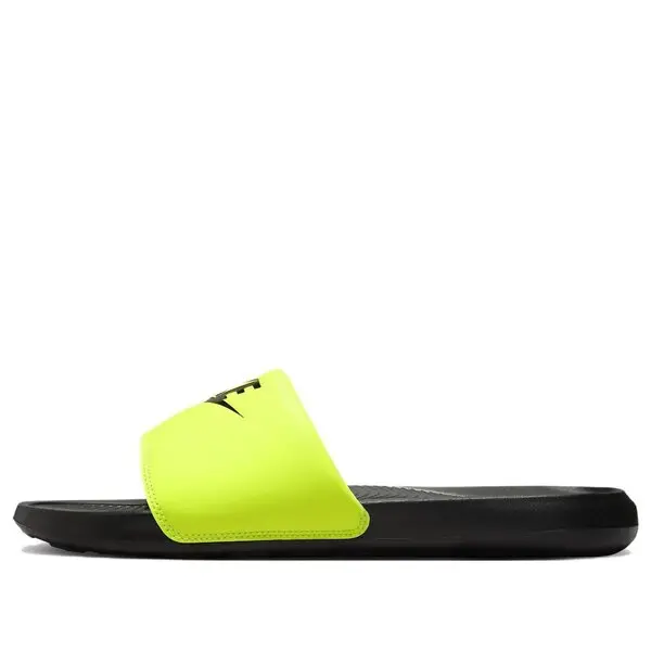 Nike Victori One Slides - Yellow/black