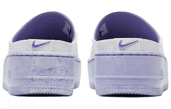 Nike Force 1 Lover Xx Slip-on Sneakers - White/medium Violet-medium Violet