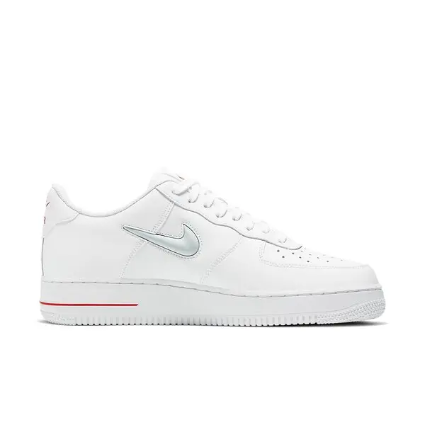 Nike Force 1 Low Jewel 'white - White/red