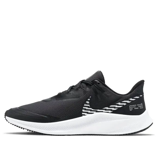 Nike Quest 3 Shield Athletic Sneakers - Black/white