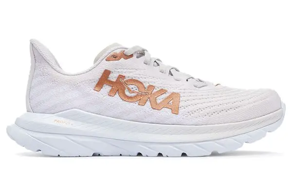 Hoka One One Mach Running Shoes - White/copper