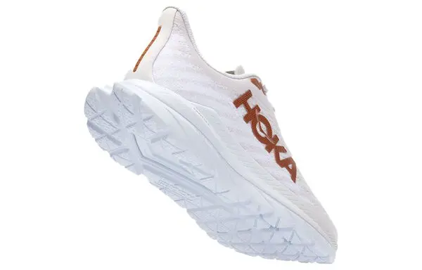 Hoka One One Mach Running Shoes - White/copper