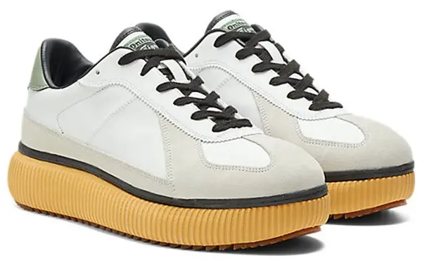 Onitsuka Tiger Delecity Sneakers - White/beige/yellow