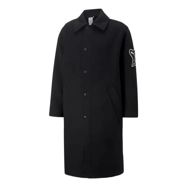 PUMA X Ami Coat - Black