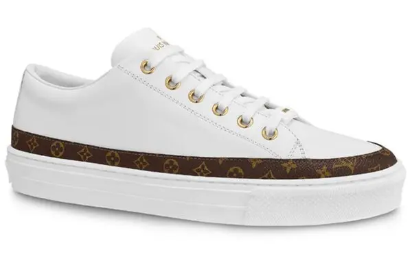 LOUIS VUITTON Stellar Calfskin Sneakers - White