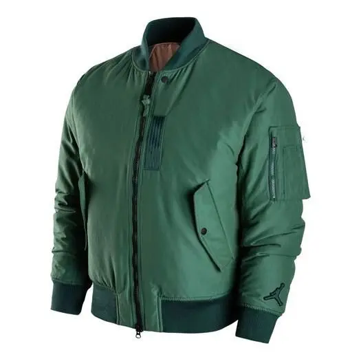 JORDAN Essentials Ma-1 Reversible Aviator Jacket - Green