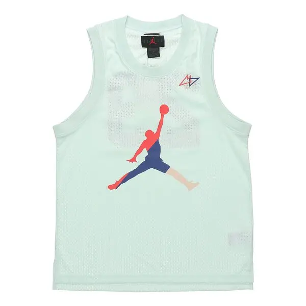 JORDAN Sport Dna Mesh Basketball Jersey - Blue