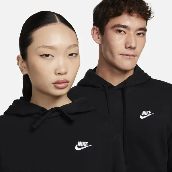 Nike Embroidered Logo Hooded Pullover