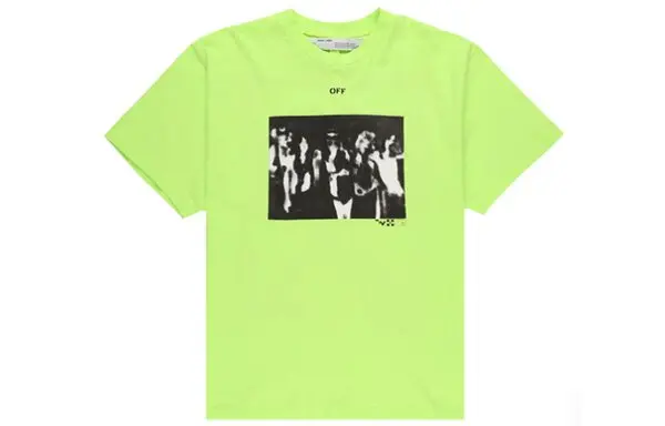 Off-White Virgil Abloh Ss20 Spray Painting Oversize Short Sleeve