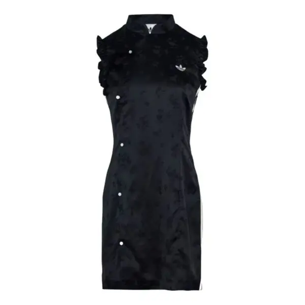 Adidas New Chinese Dress - Black/mint