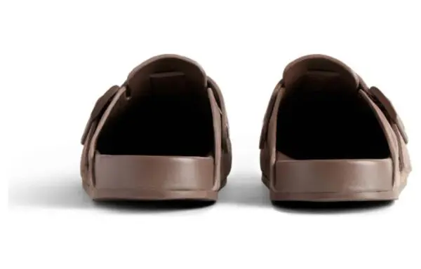 Balenciaga Matte Calfskin Mules - Tan