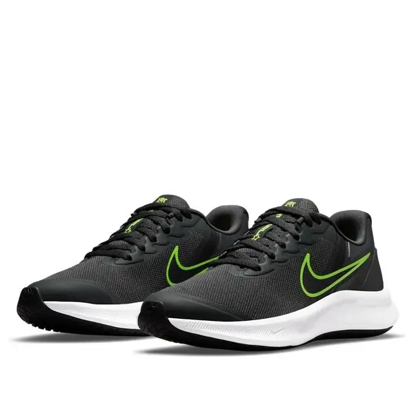 Nike Star Runner 3 Sneakers - Black/green