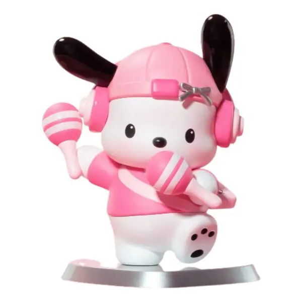 POP MART Hello Kitty And Friends Pink Party Series Figure Pochacco - Multi-color