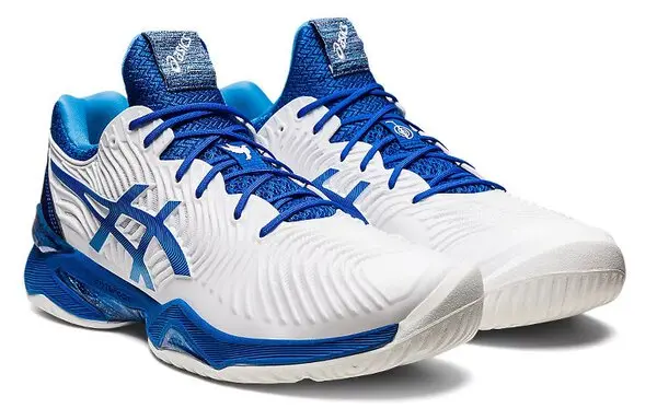 Asics Court Ff 2 Novak Athletic Sneakers - White/blue