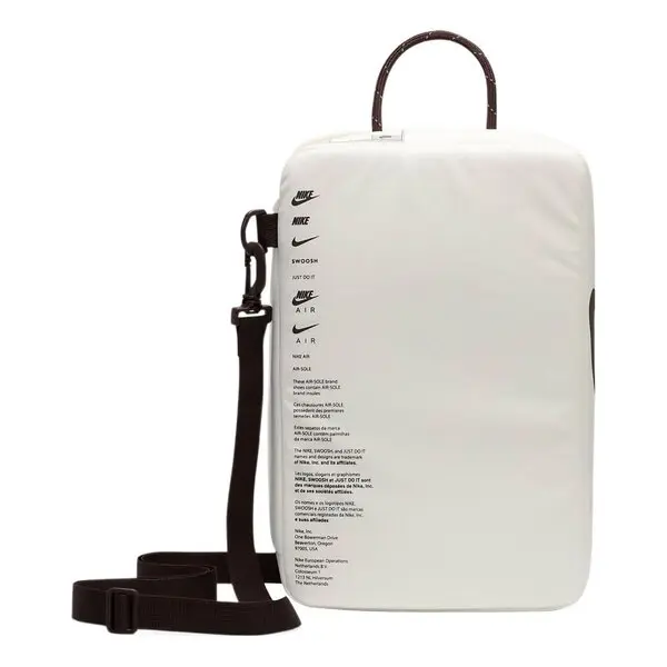 Nike Shoe Box Bag - White/black
