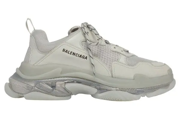 Balenciaga Triple S Sneaker "clear Sole - Grey/white