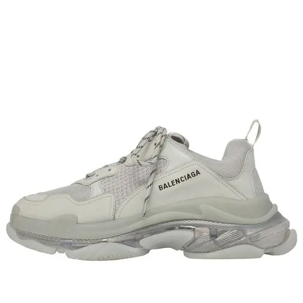 Balenciaga Triple S Sneaker "clear Sole - Grey/white