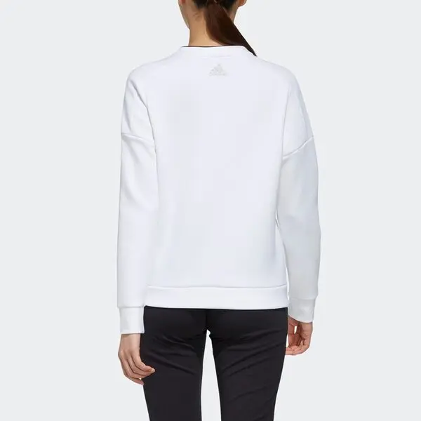Adidas Sports Stylish Pullover Round Neck Long Sleeves