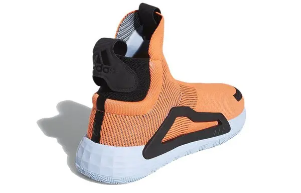 Adidas N3xt L3v3l High Top Athletic Sneakers - Orange