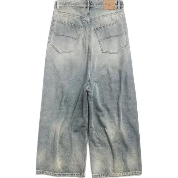 Balenciaga Low Crotch Wide Leg Jeans