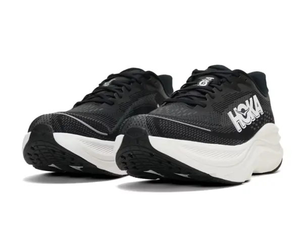 Hoka One One Skyflow Athletic Sneakers - Black/white