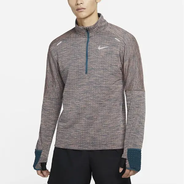 Nike As Sportswear Element 1/4 Zip Top - Green