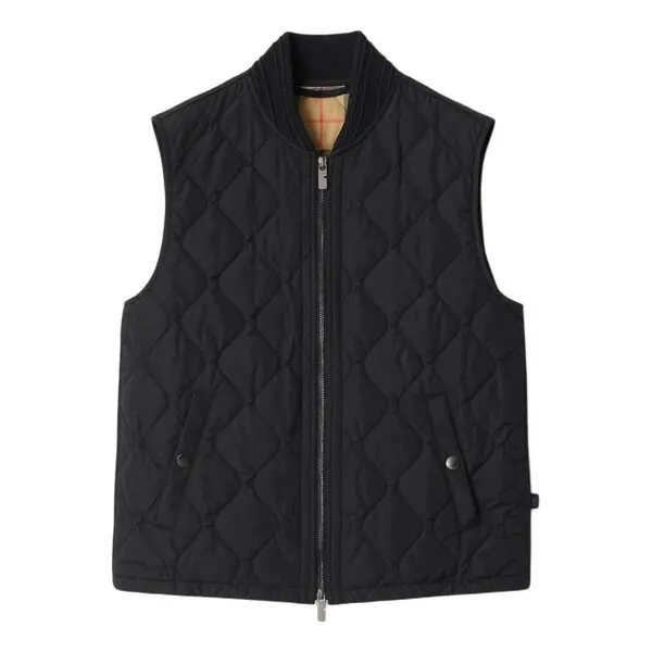 Burberry Quilted Nylon Gilet - Black