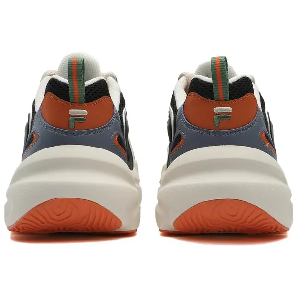 FILA FUSION Chunky Lace-up Sneakers - Grey/black/green