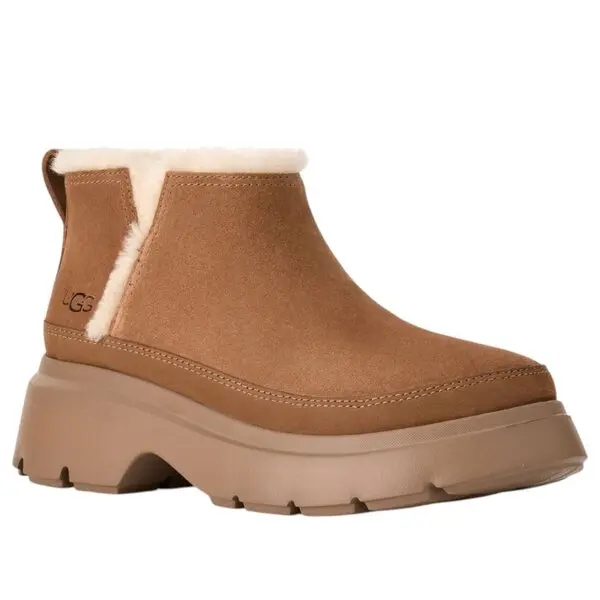 UGG Calimuze Ultra Mini Slip-on Boots - Chestnut