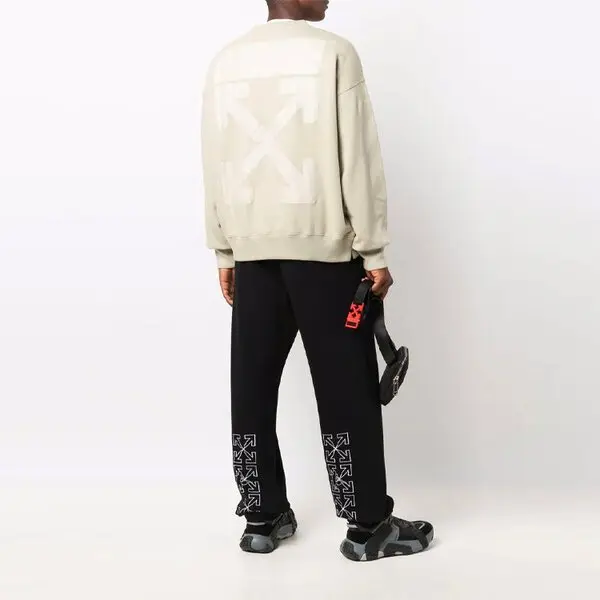 Off-White Logo Pattern Pullover