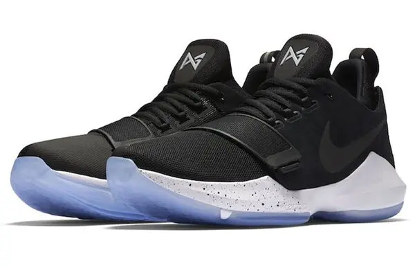 Nike Pg 1 Ep Basketball Sneakers - Black/white-hyper Turq