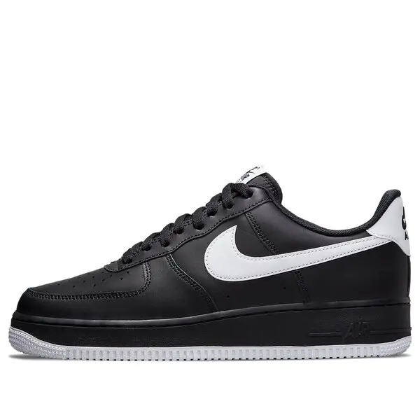 Nike Force 1 '07 "black White" Low Top Sneakers - Black/white