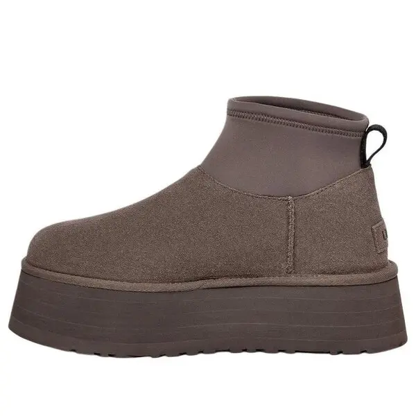 UGG Classic Mini Dipper Boots - Thundercloud
