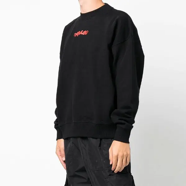 Off-White Logo Arrow Pattern Pullover