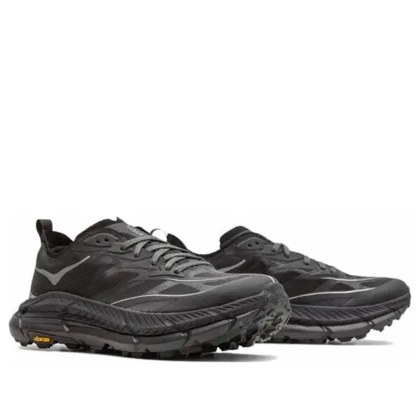 Hoka One One Mafate Speed 4 Lite Athletic Sneakers - Black/outer Orbit