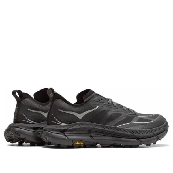 Hoka One One Mafate Speed 4 Lite Athletic Sneakers - Black/outer Orbit