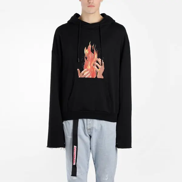 Off-White Flame Printing