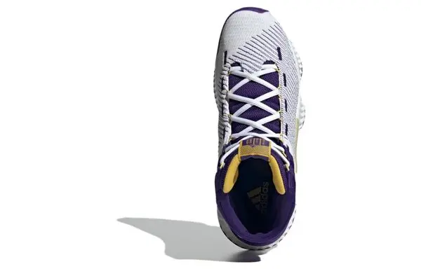 Adidas Pro Bounce 2018 Sneakers - White/purple