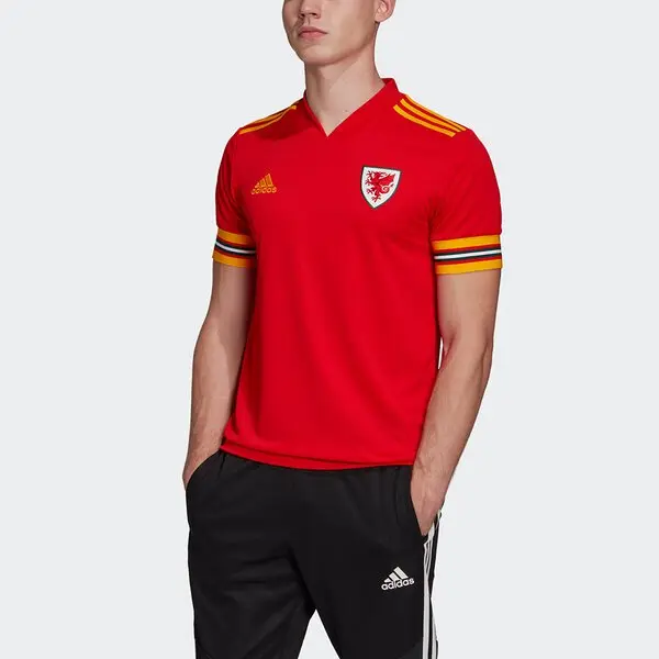 Adidas National Team Home Soccer Jersey Short Sleeve - Red