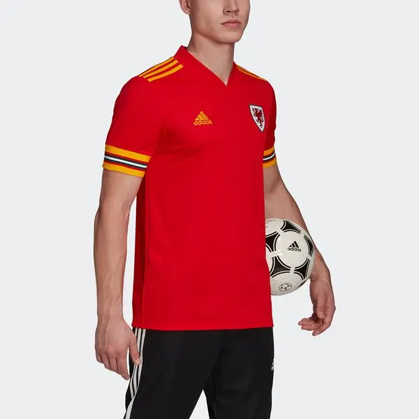 Adidas National Team Home Soccer Jersey Short Sleeve - Red