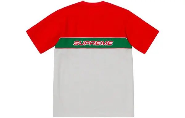 Supreme Ss19 Piping Practice Ss Top Logo Tee