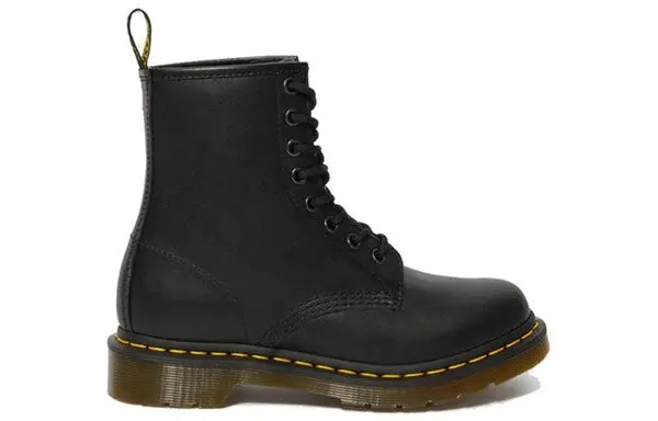 Dr. Martens 1460 Nappa Leather Lace-up Boots - Black