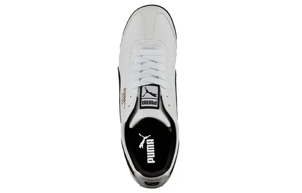 PUMA Roma Basic Low Top Sneakers - White/black