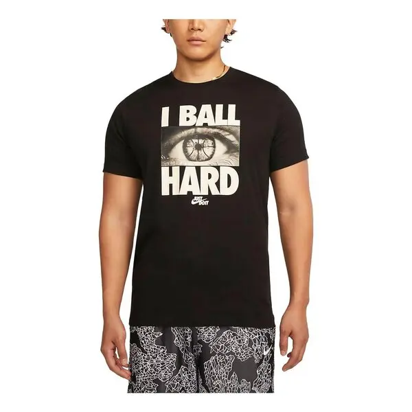 Nike Dri-fit Graphic Basketball T-shirt Asia Sizing - Black