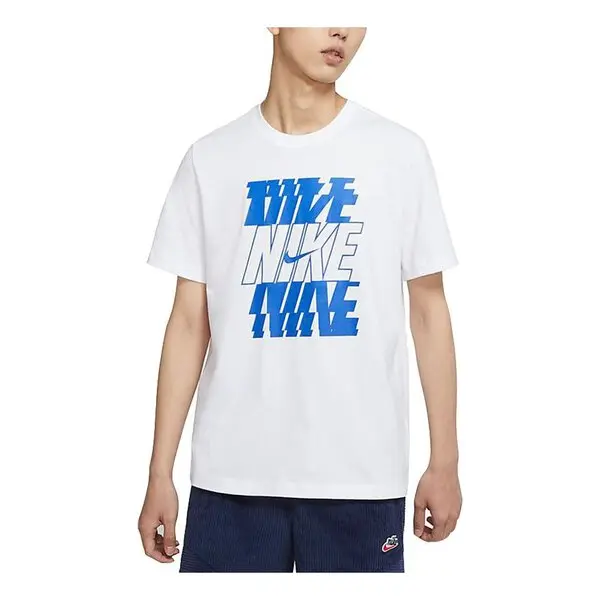 Nike Alphabet Graphic T-shirt - White