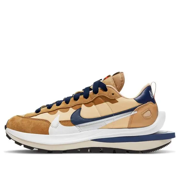 Nike X Sacai Vaporwaffle "sesame Blue Void - Sesame/blue Void/white