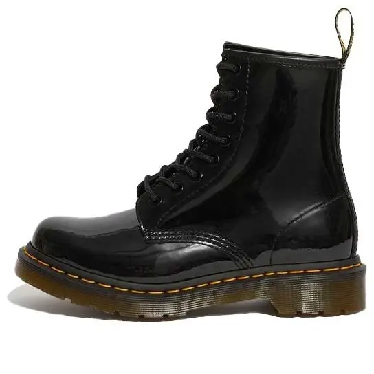 Dr. Martens 1460 Patent Lamper Boots - Black
