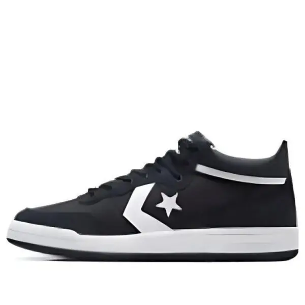 CONVERSE Fastbreak Pro Leather & Suede Sneakers - Black/white